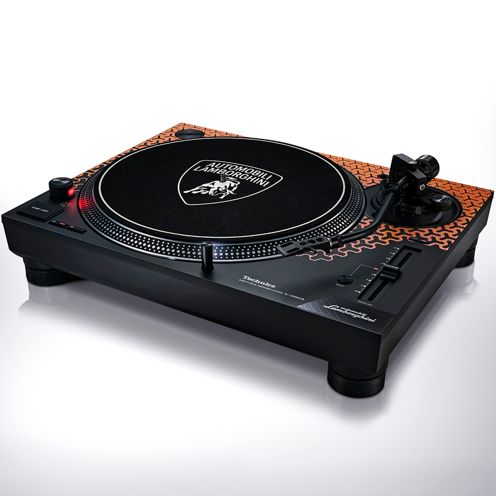 Technics SL-1200M7B Lamborghini Orange - The Disc DJ Store